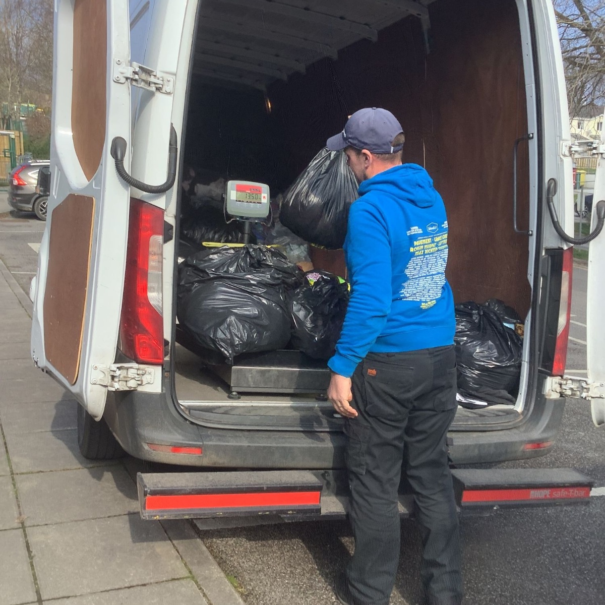 Doubletrees School - 'Bag 2 School' charity collection total - £74 raised! Thank you.